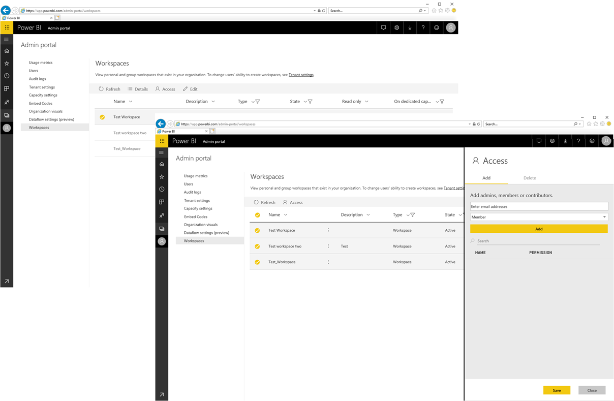 Bulk Operations in the Admin Portal | Microsoft Fabric Blog | Microsoft ...