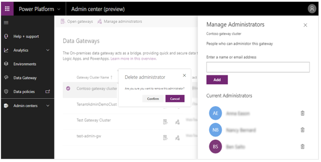 On-premises data gateway management in the Power platform admin center | Microsoft Fabric Blog ...