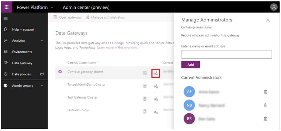 On-premises data gateway management in the Power platform admin center | Microsoft Fabric Blog ...