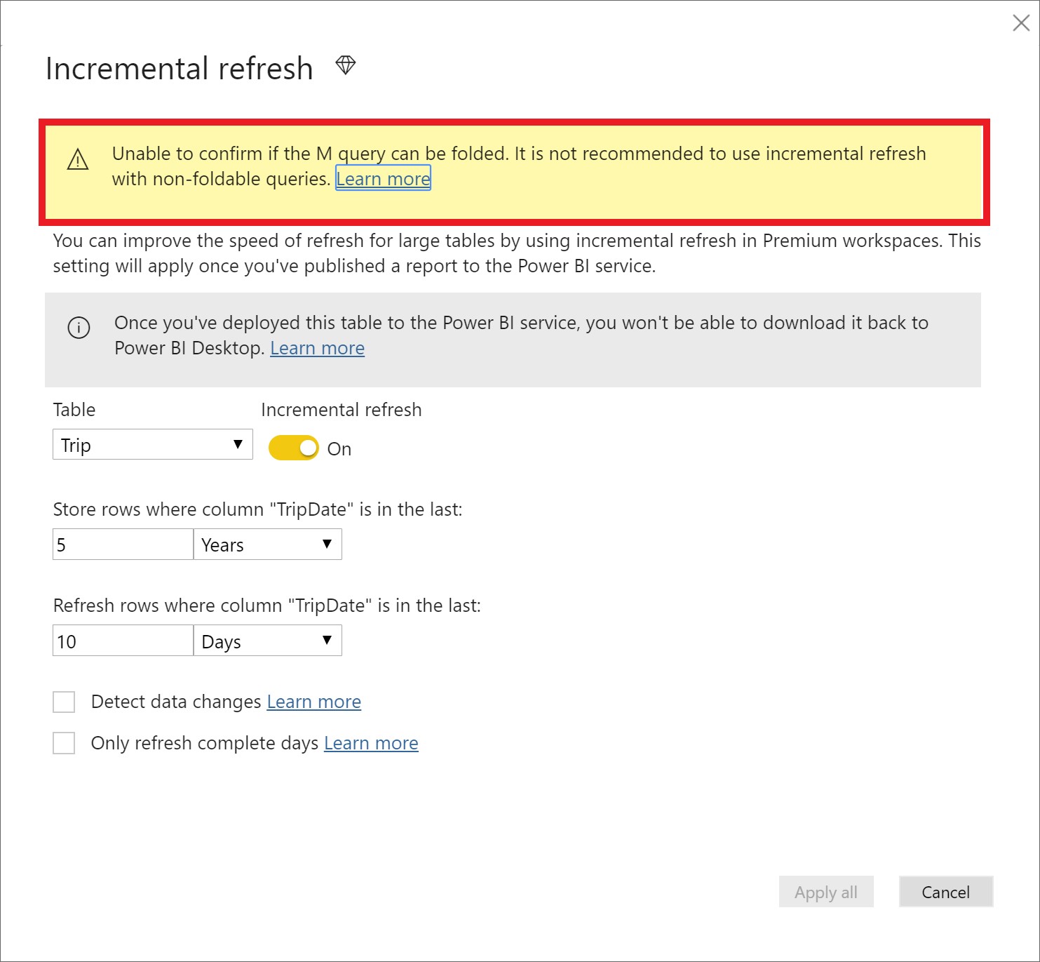 Incremental refresh & query folding | Microsoft Fabric Blog | Microsoft ...