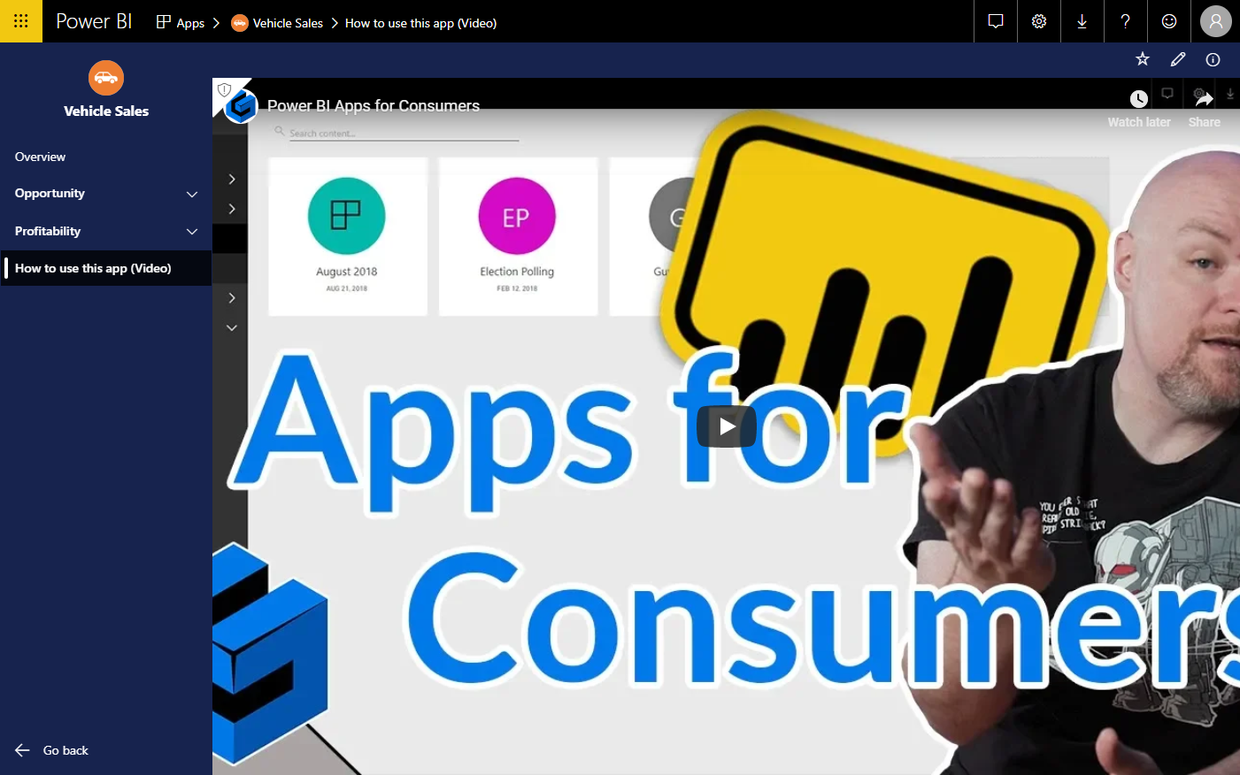 Designing custom navigation for Power BI apps is now available ...