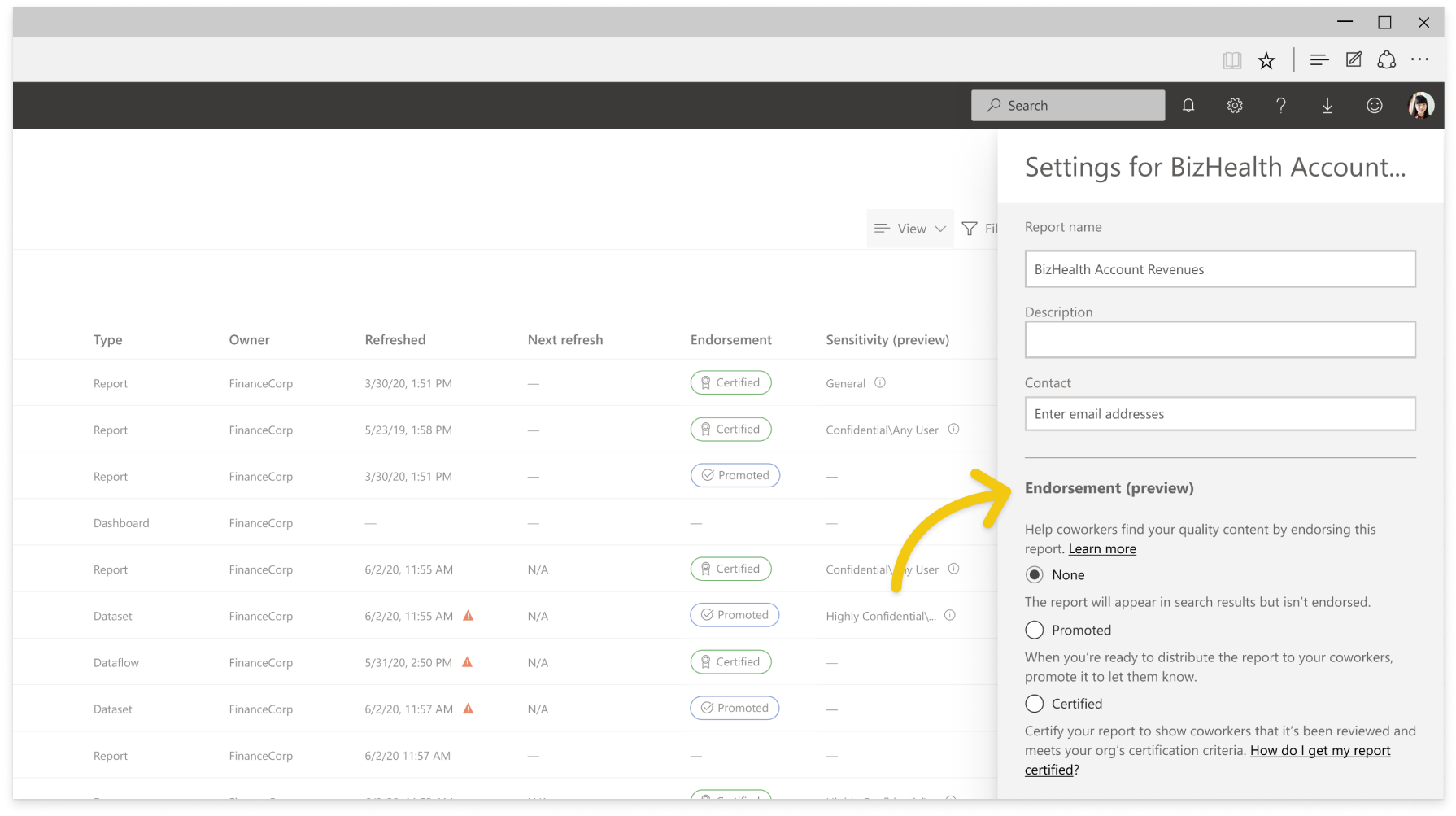 Certified and Promoted reports and apps | Microsoft Fabric Blog ...