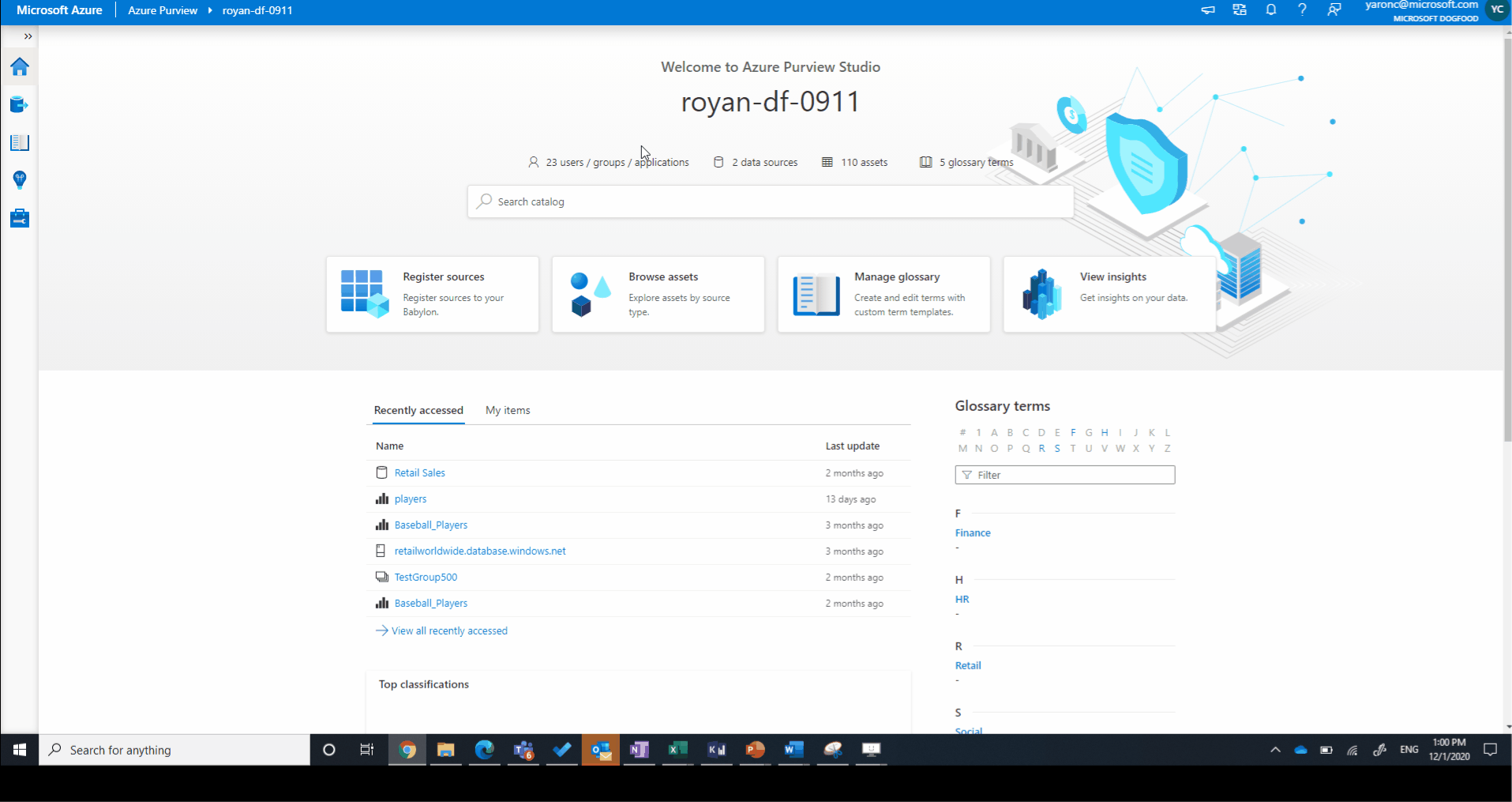 Use Power BI with Azure Purview to achieve better data governance and ...