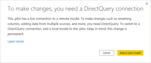 DirectQuery for Power BI datasets and Azure Analysis Services (preview) | Microsoft Fabric Blog ...