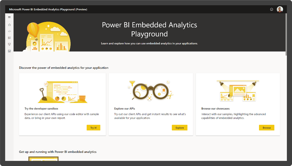 Announcing The New Power Bi Embedded Analytics Playground Preview Microsoft Fabric Blog