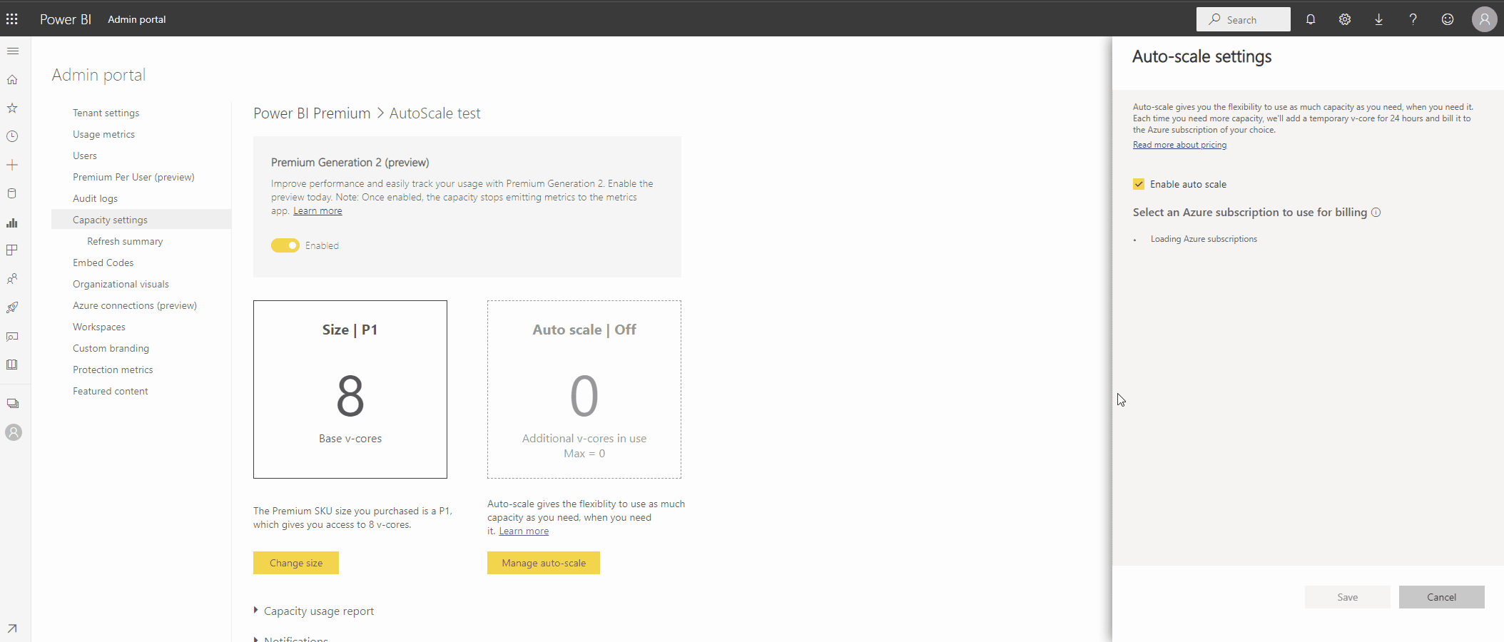 Announcing Premium Gen 2 Autoscale Preview | Microsoft Fabric Blog ...