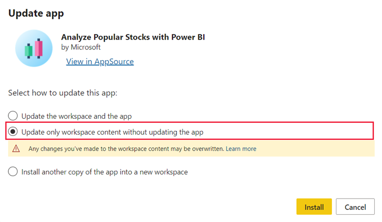 Announcing template apps one-click update | Microsoft Fabric Blog | Microsoft Fabric