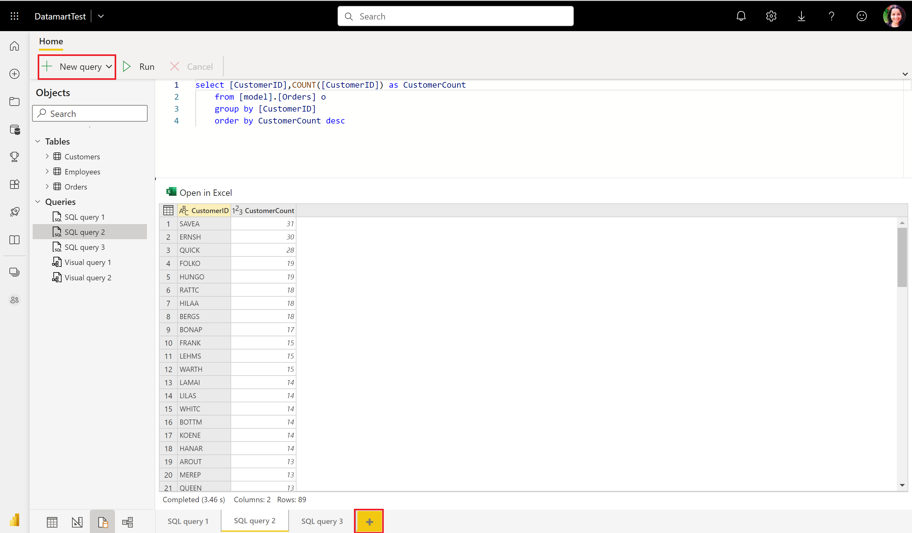 Announcing improvements to Datamart Query editor | Microsoft Fabric ...