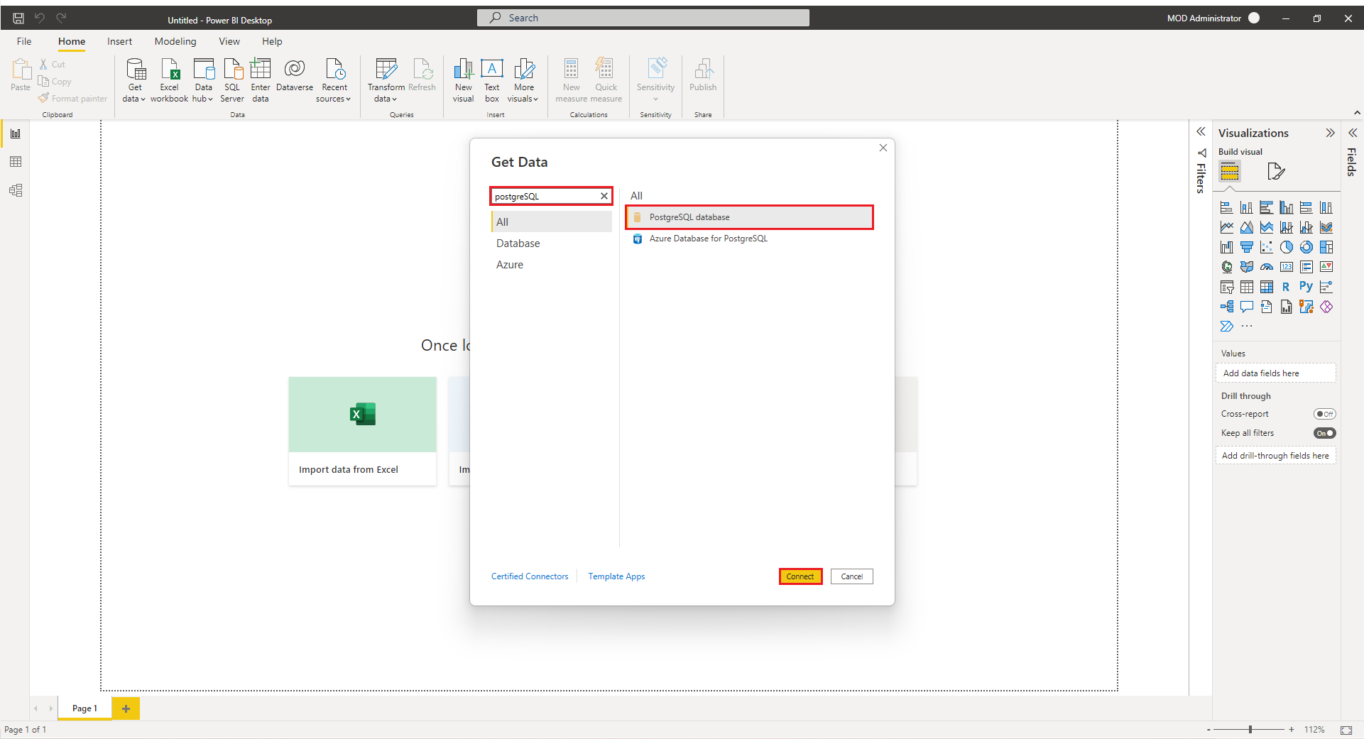Postgresql Connector For The Virtual Network Data Gateway Microsoft