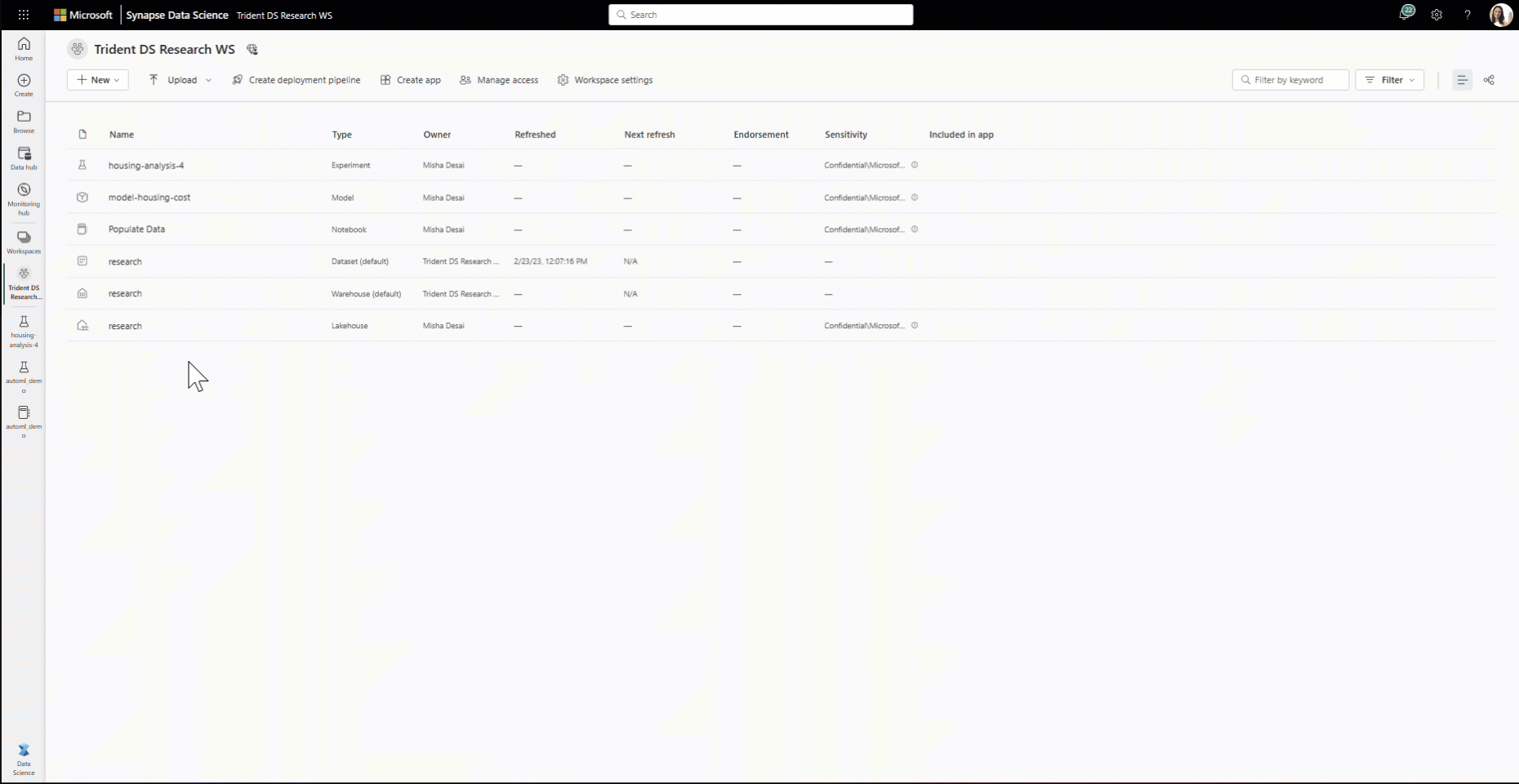 Introducing Synapse Data Science in Microsoft Fabric | Microsoft Fabric ...