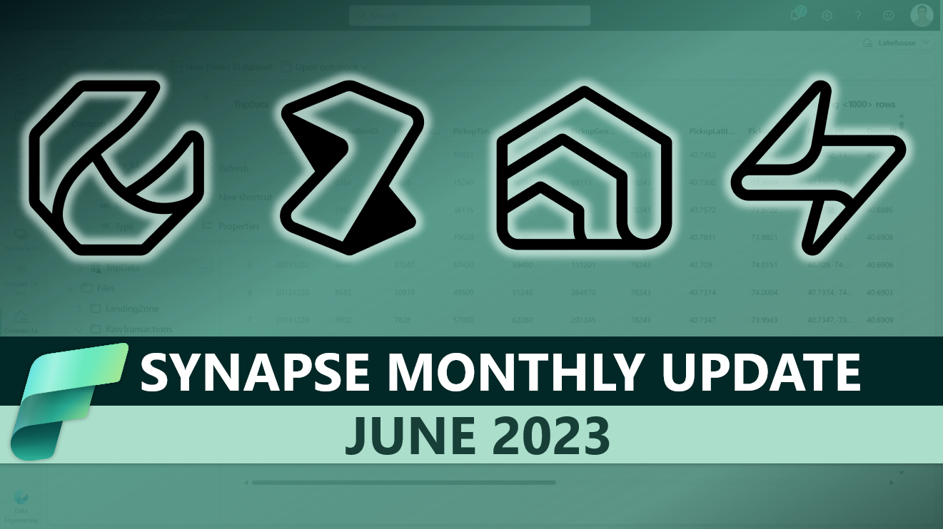 Synapse June 2023 Monthly Update | Microsoft Fabric Blog | Microsoft Fabric