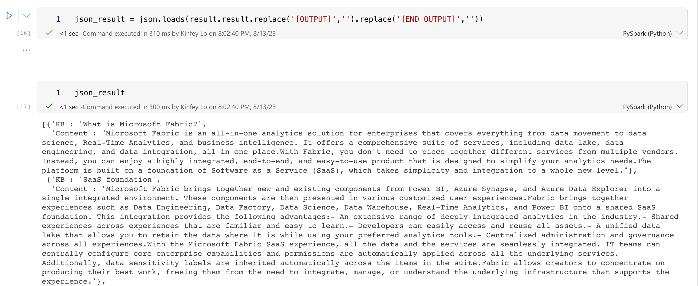 Use Semantic Kernel with Lakehouse in Microsoft Fabric | Microsoft Fabric Blog | Microsoft Fabric