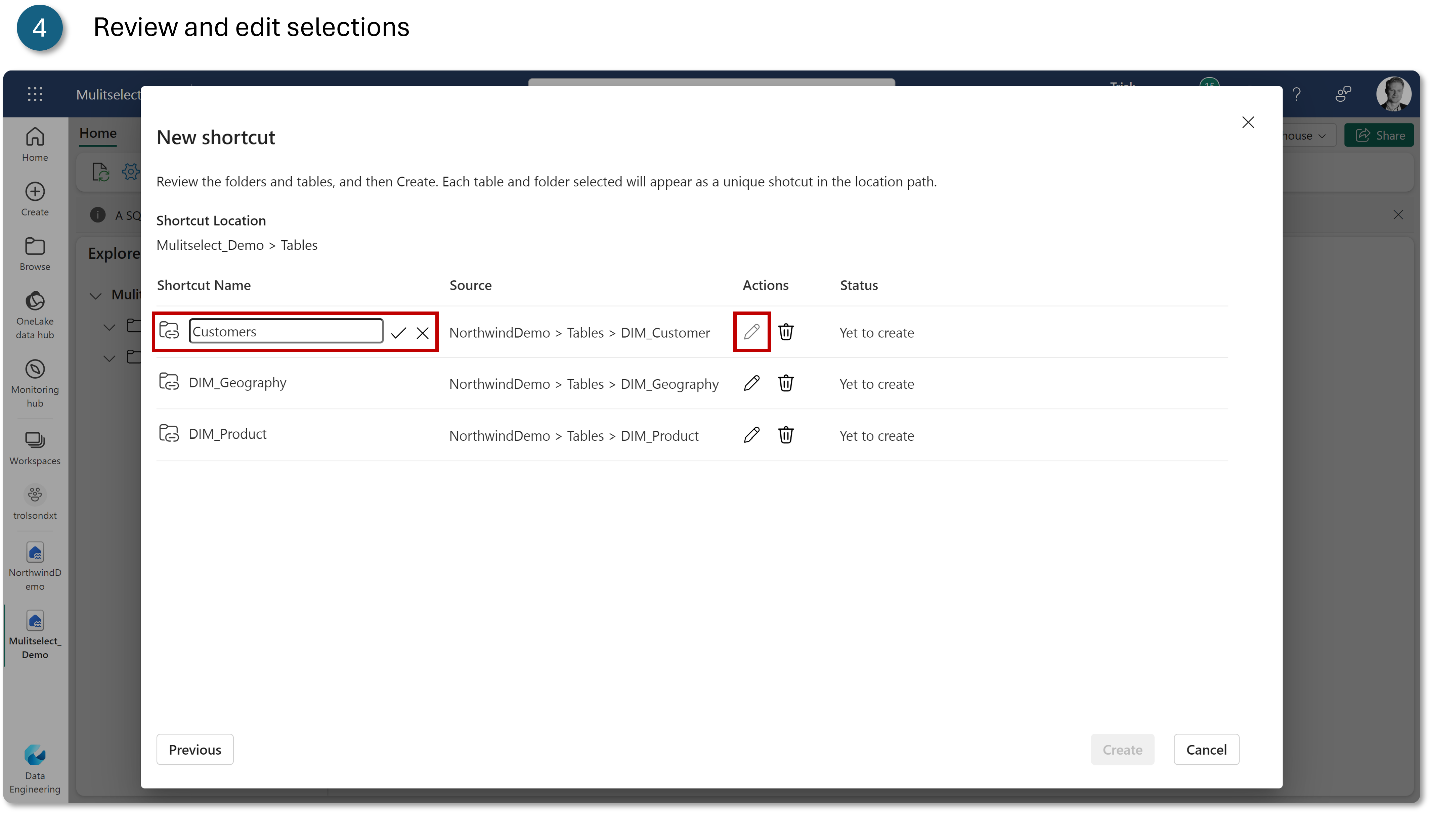 Create multiple shortcuts faster and easier | Microsoft Fabric Blog ...